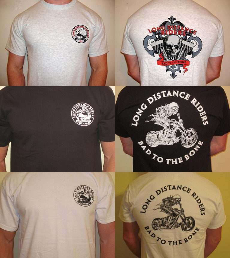 LDR Shirts (Members) - Long Distance Riders